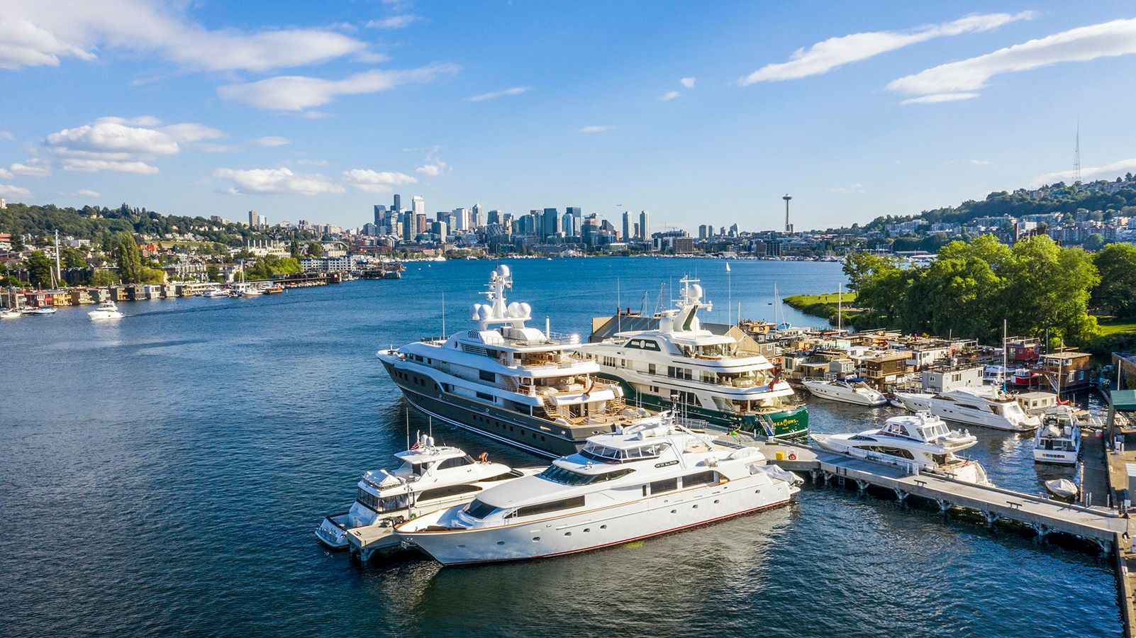 Yacht travel to Seattle and Alaska